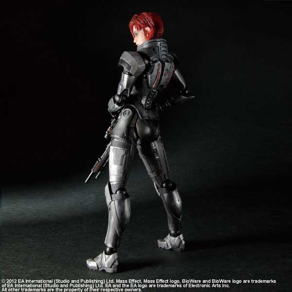 Mass Effect 3: Play Arts Kai Female Commander Shepard Action Figure ...